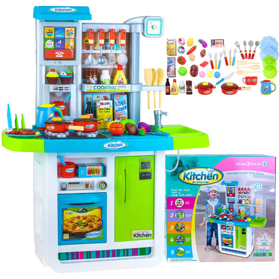 Large interactive Kitchen REFRIGERATOR sink ZA2196 blue | toys ...