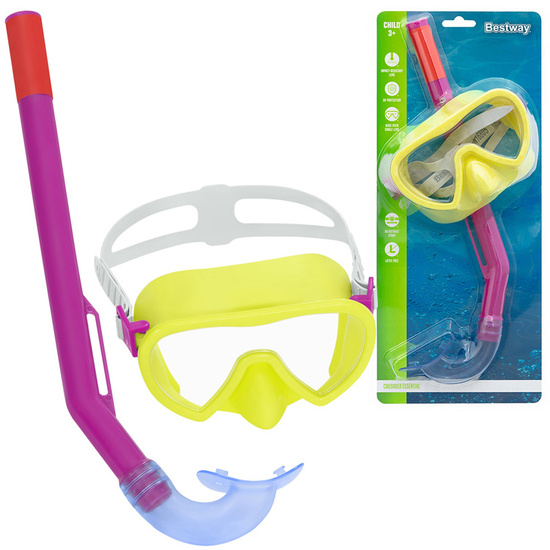 Bestway Mask with a snorkel for swimming 3+ 24036 yellow | swimming ...