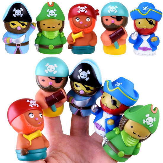 Finger puppets PIRATES ahoy adventure ZA4334 | toys \ figures toys ...
