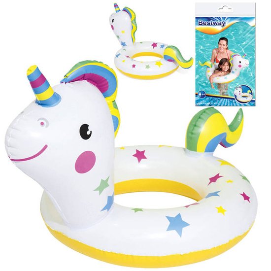 Bestway inflatable wheel for swimming animals 36128 white | swimming ...